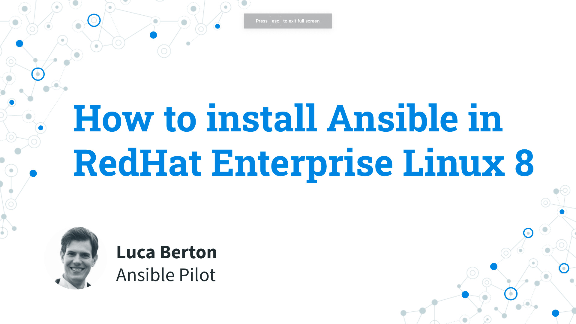 Ansiblepilot Learn Ansible Automation Tutorials Books And Resources