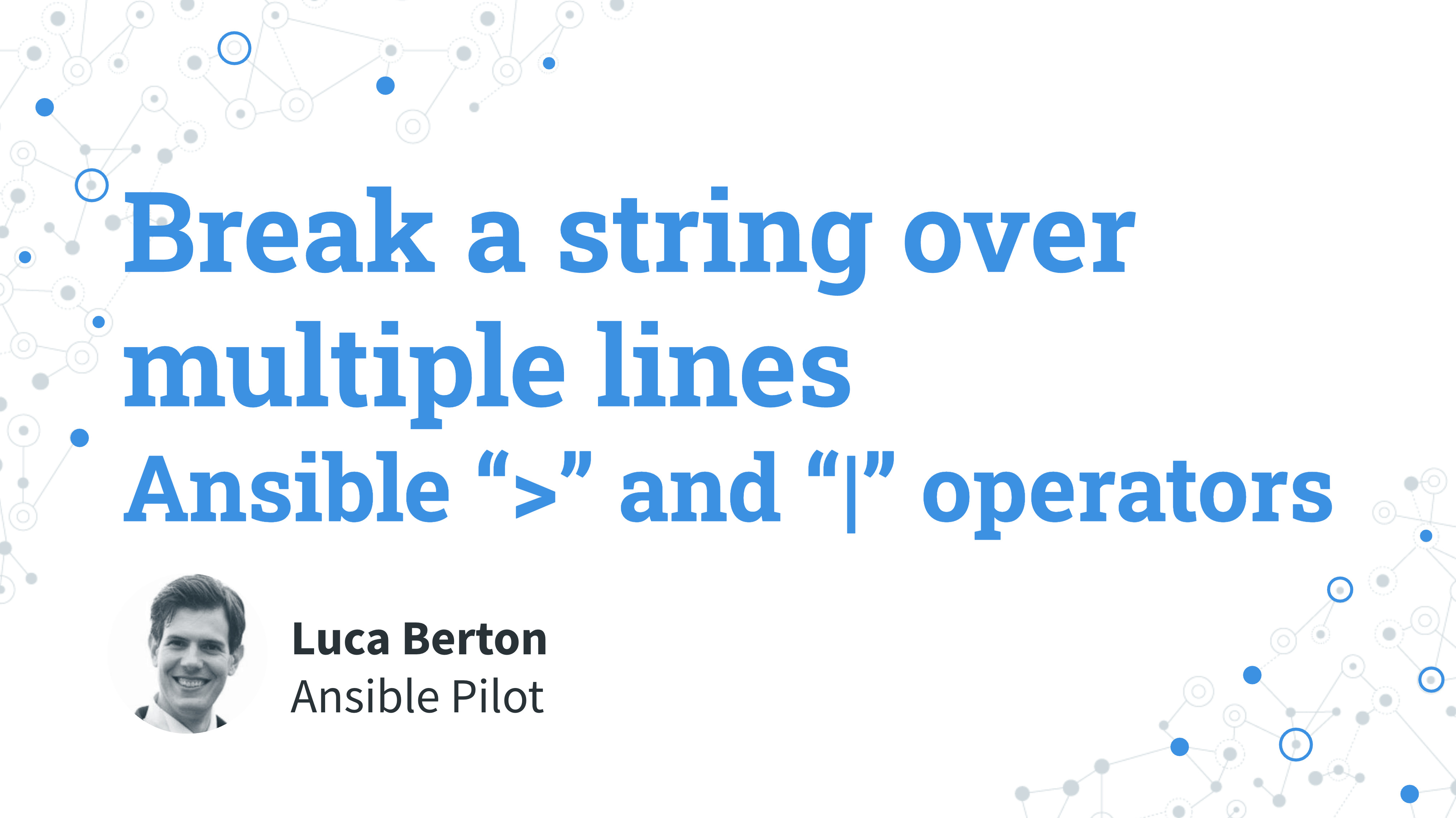 AnsiblePilot - Learn Ansible Automation | Tutorials, Books & Resources